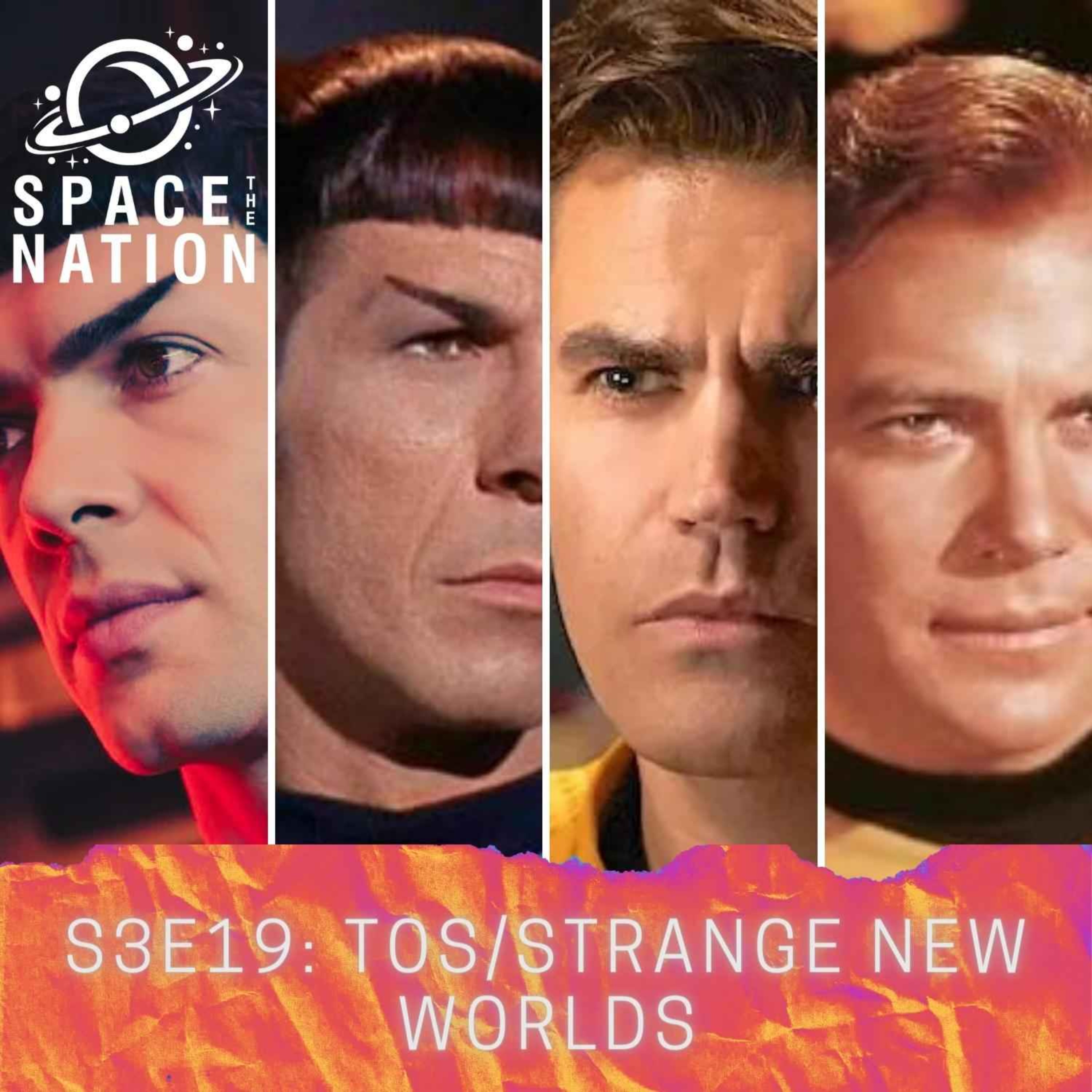 S3S19: STAR TREK TOS/STRANGE NEW WORLDS CROSSOVER - Space the Nation ...