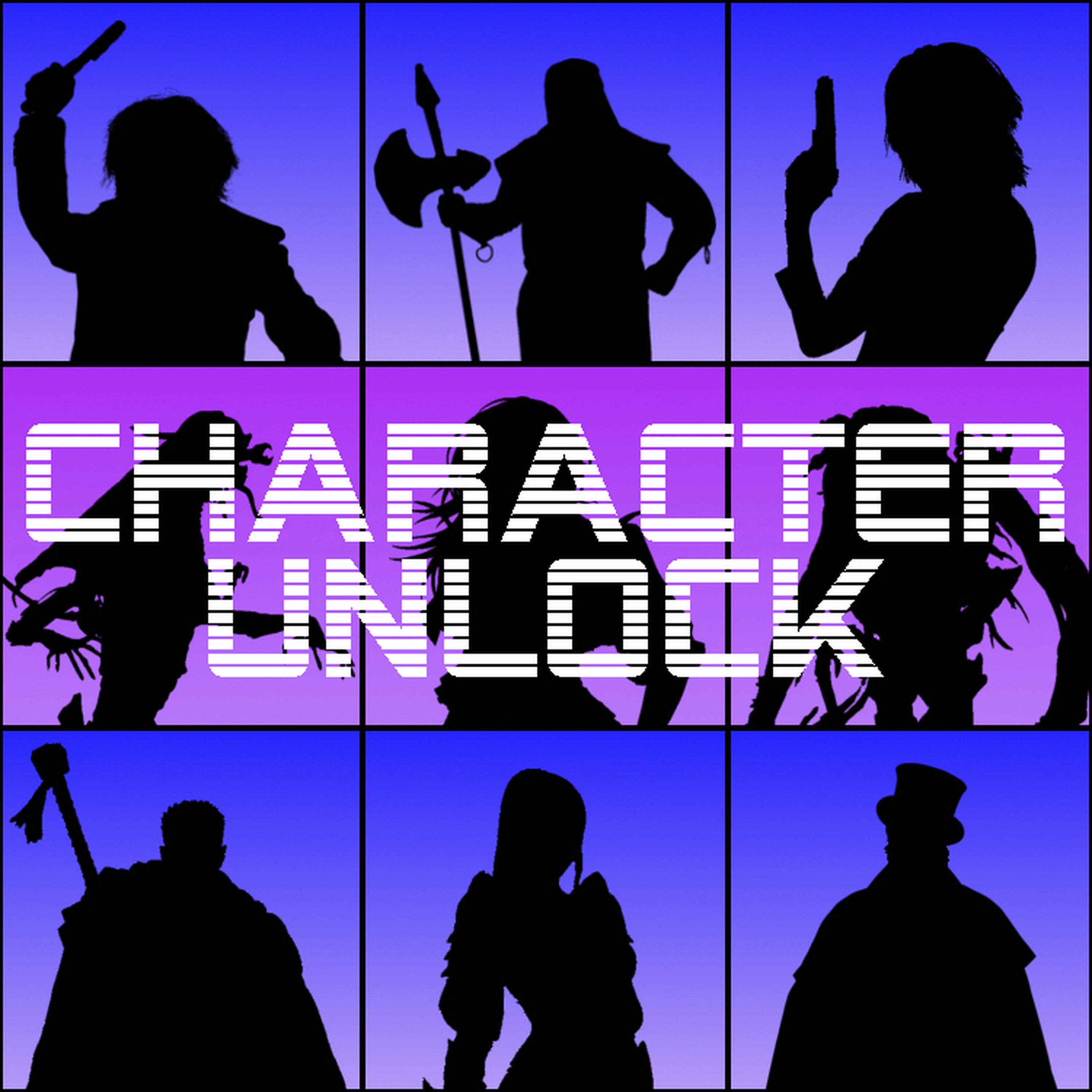 Video Game Character Silhouette