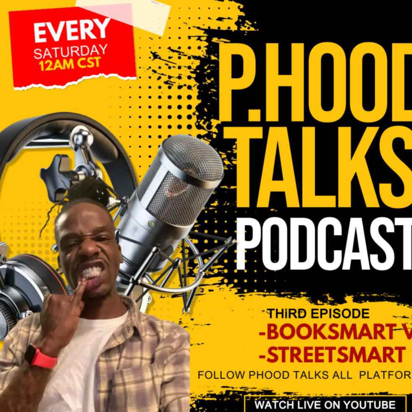 Book Smart Vs. Street Smart - P.Hood Talks | Acast