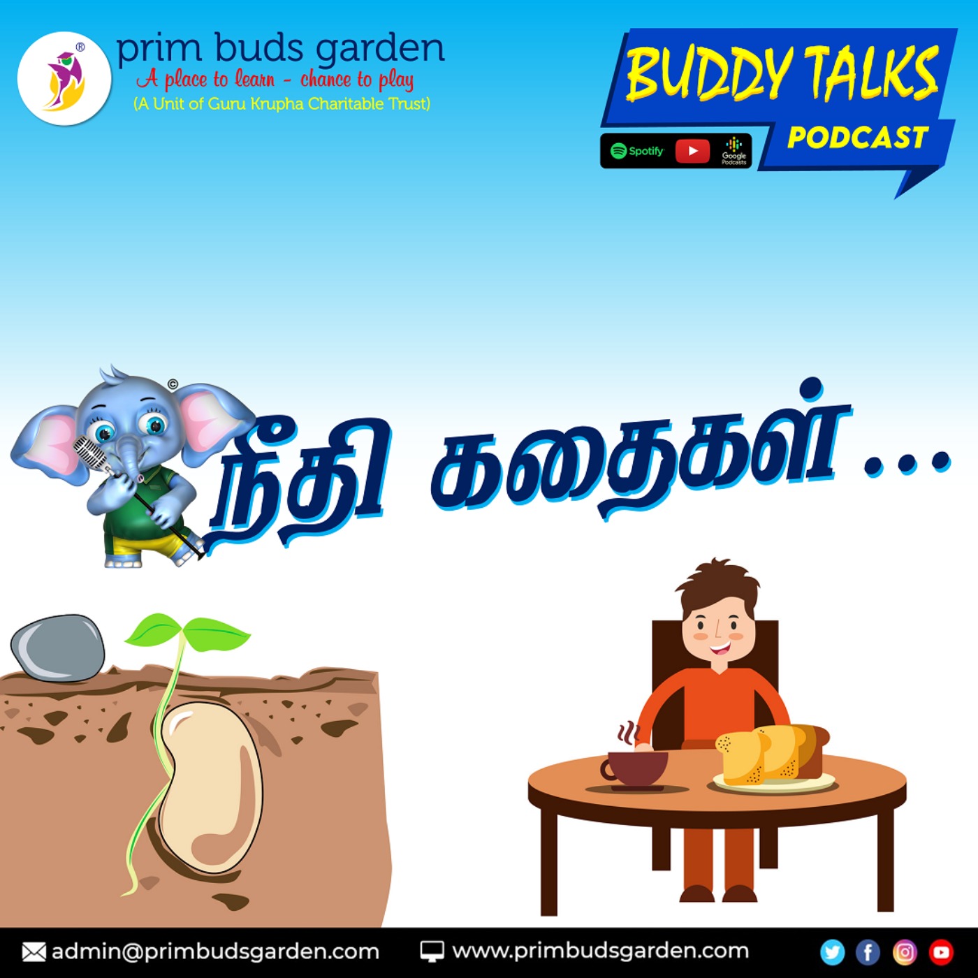 BUDDY TALKS PODCAST | TODAY’S MESSAGE | நீதி கதைகள் | STORY TIME 21.11. ...