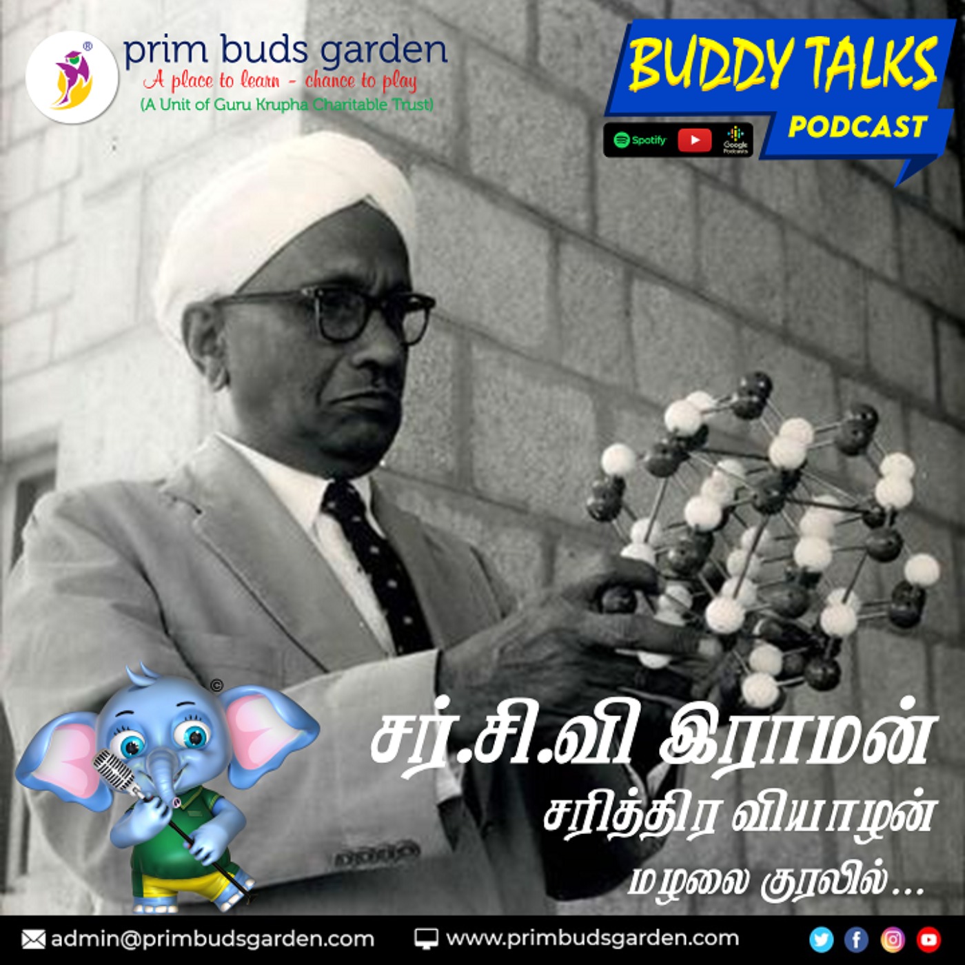 BUDDY TALKS #PODCAST | TODAY’S MESSAGE | சரித்திர வியாழன் | Sir C.V ...