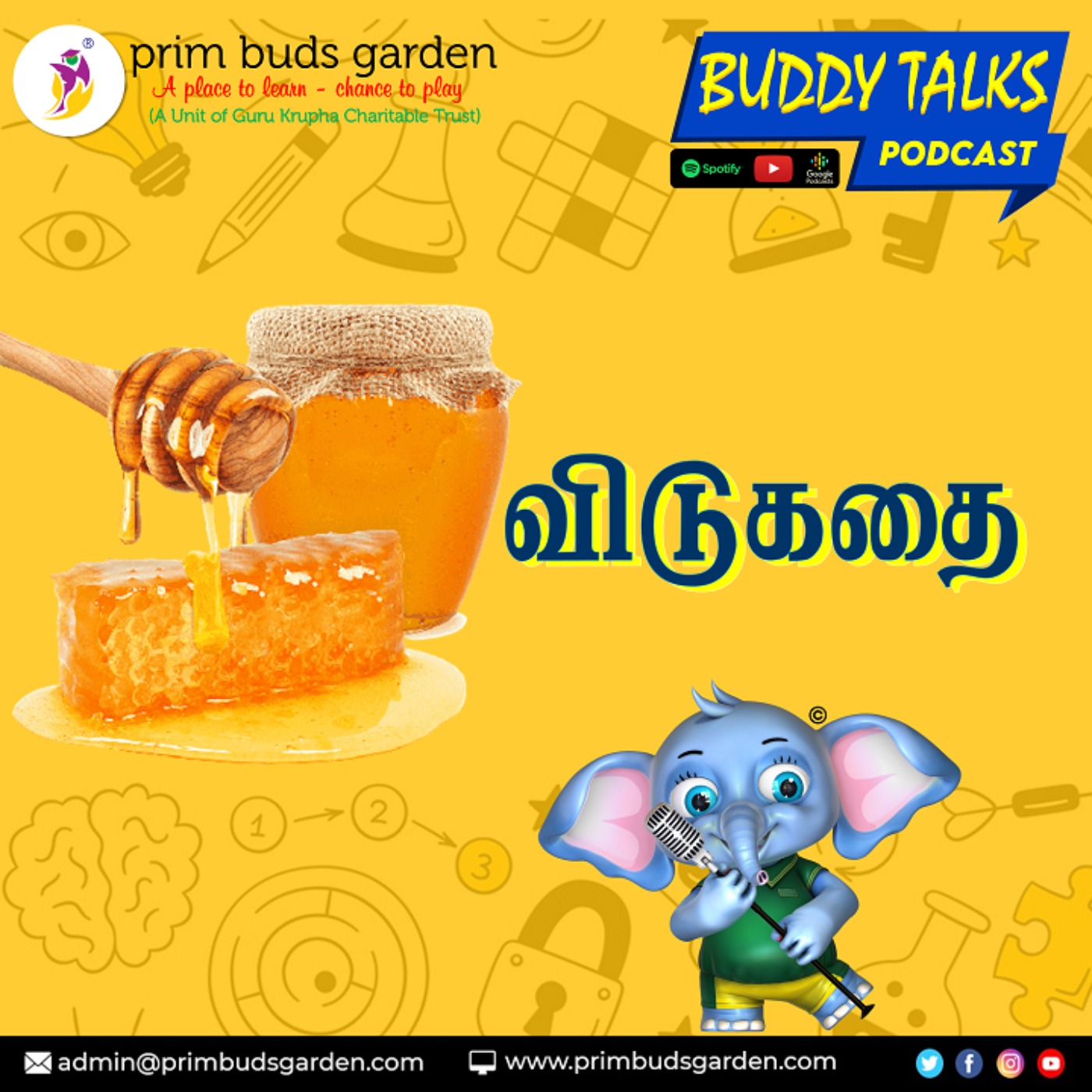 BUDDY TALKS #PODCAST | TAMIL RIDDLES | தமிழ் விடுகதை 19.4.23 - Prim ...