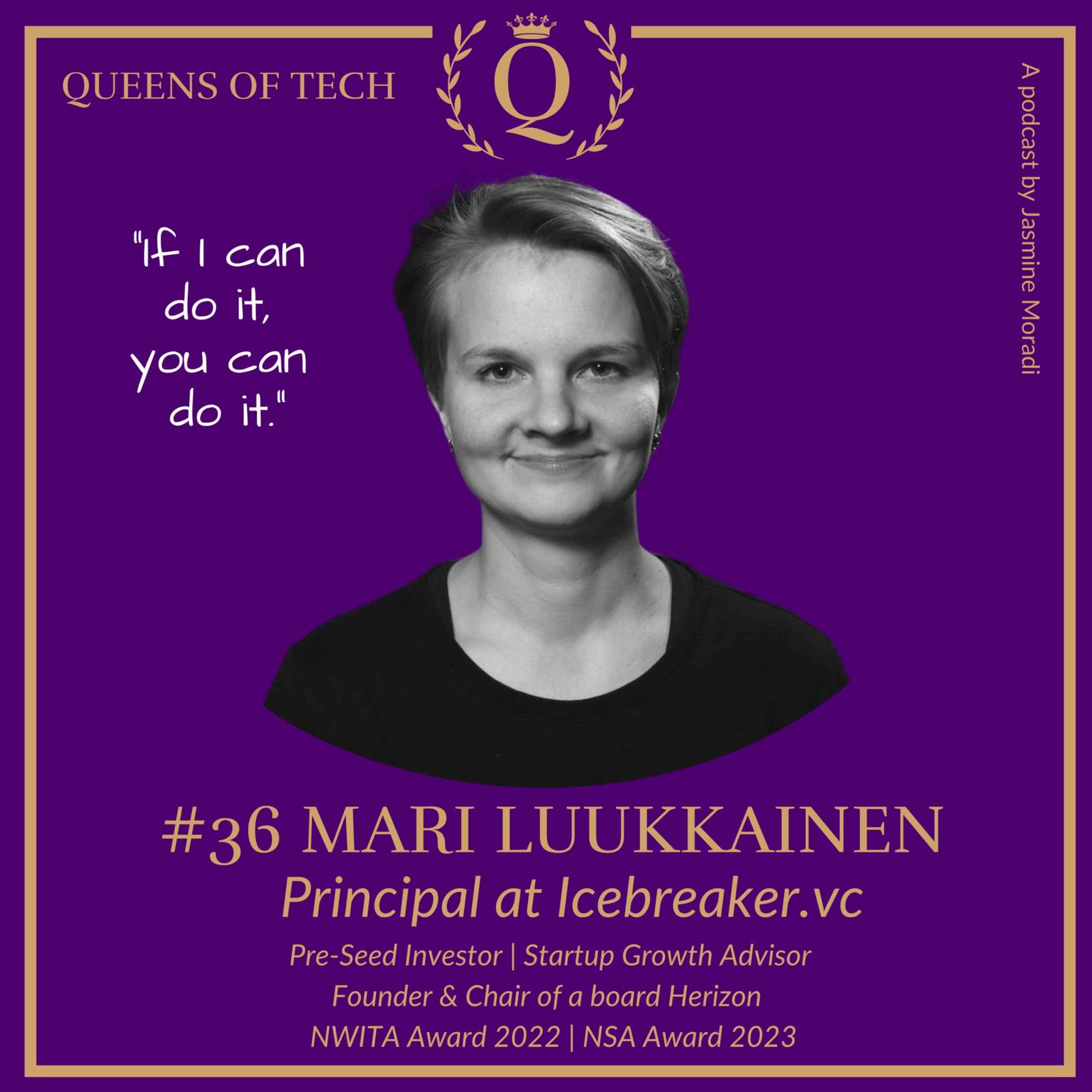 Tech Queen: Mari Luukkainen - Principal at Icebreaker.vc | Pre-Seed ...