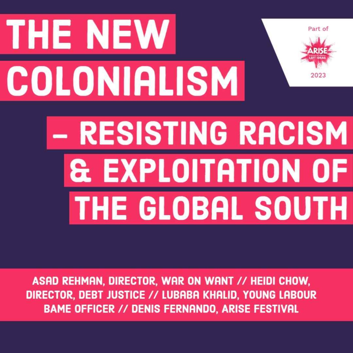 The New Colonialism - Resisting Racism and Exploitation of the Global ...