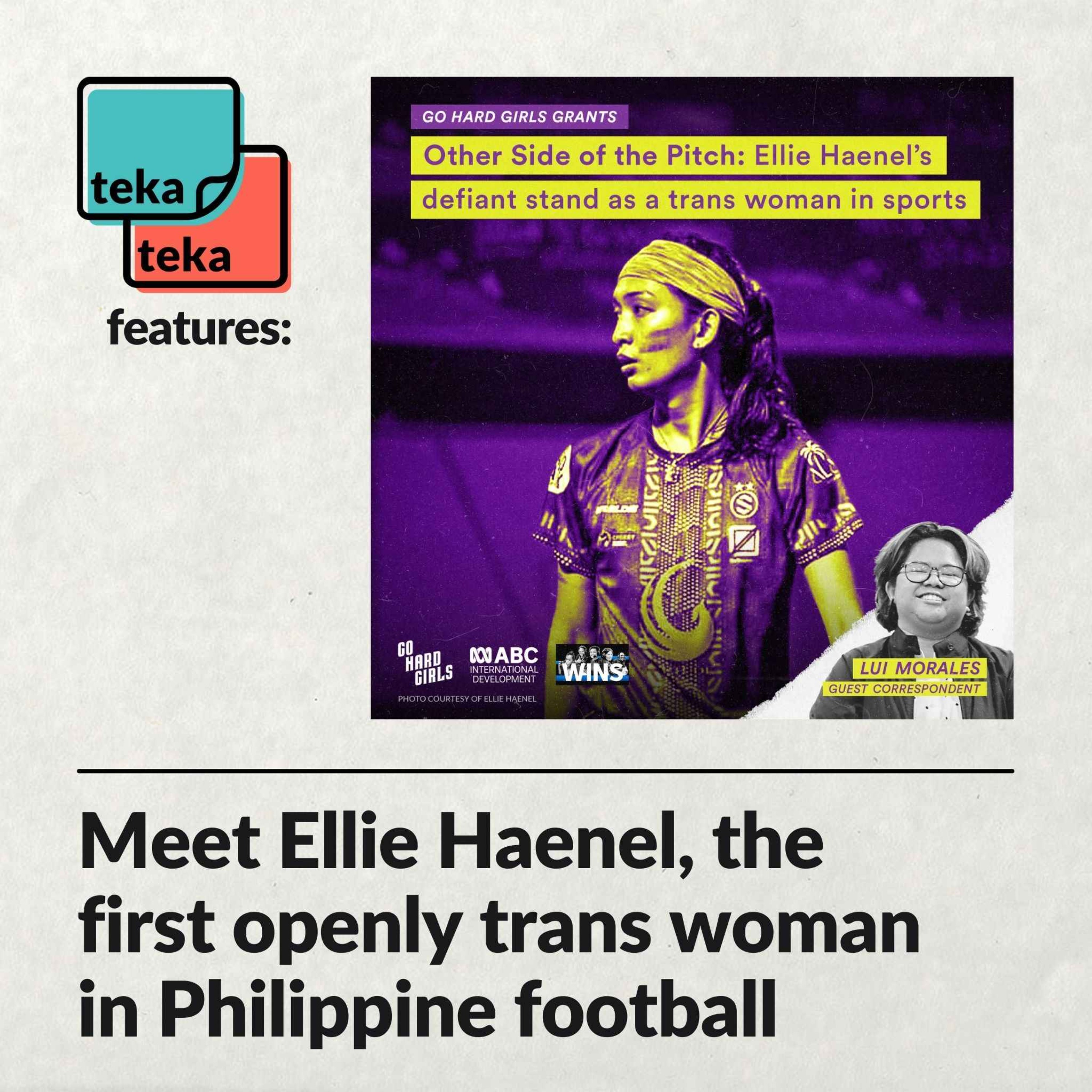 Meet Ellie Haenel, the first openly trans woman in Philippine football ...