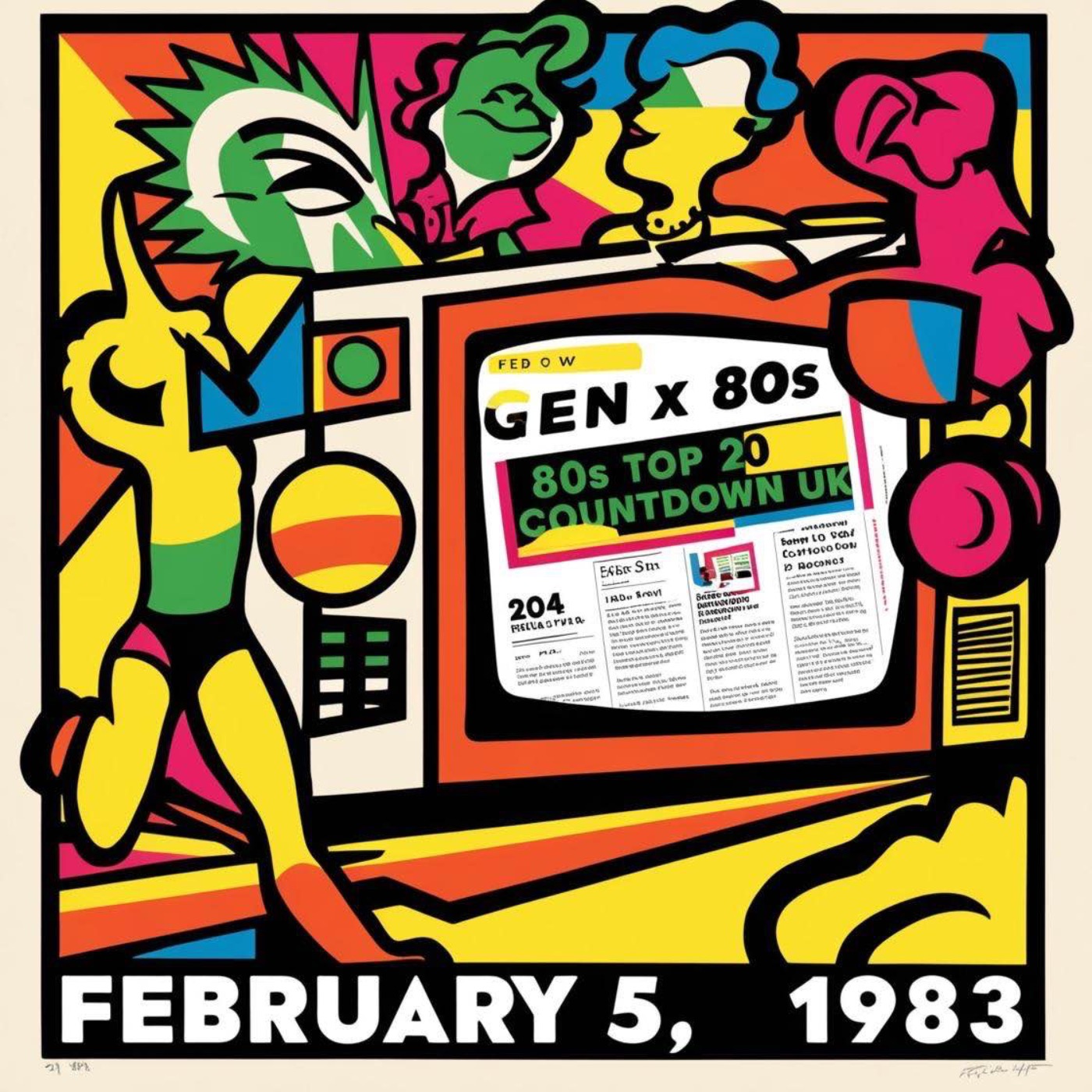 Gen X 80s Top 20 Countdown UK: Top 20 from February 5, 1983 – Gen X 80s ...